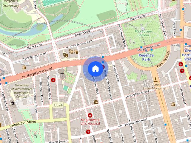 Devonshire Place, Marylebone, London, W1G