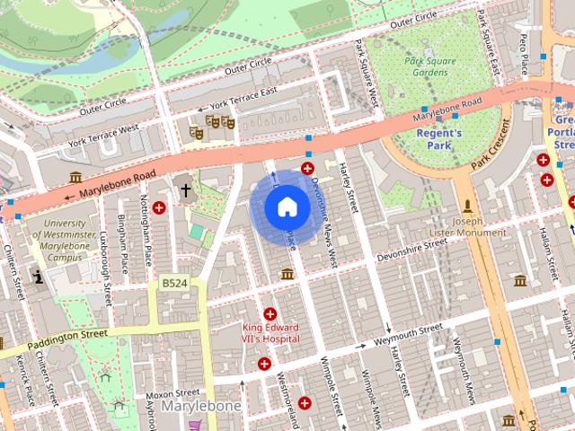 Devonshire Place, Marylebone, London, W1G