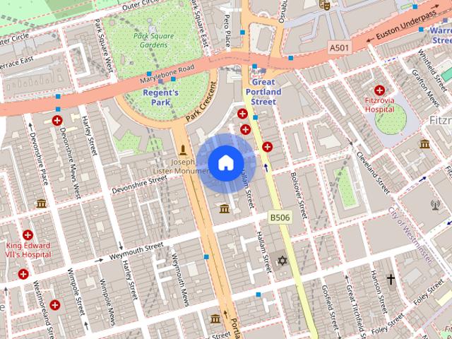 Devonshire Street, Marylebone, London, W1W
