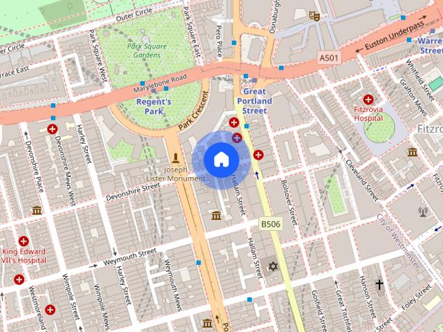 Devonshire Street, Marylebone, London, W1W