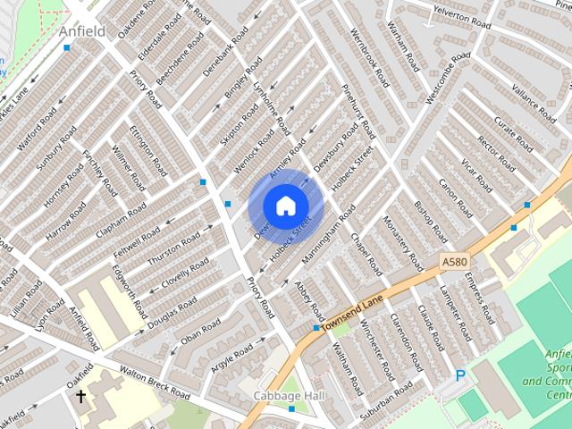 Dewsbury Road, Anfield, Liverpool, Merseyside, L4