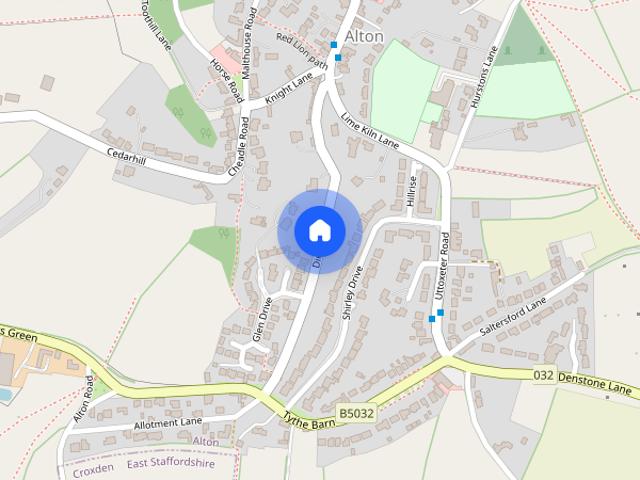 Dimble Lane, Alton, Stoke On Trent