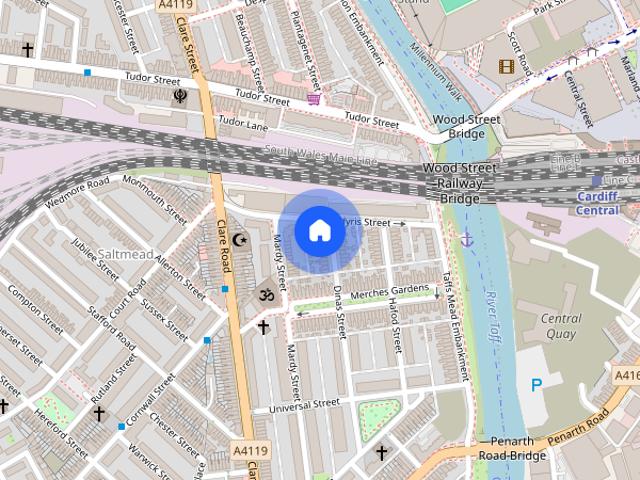 Dinas Street, Cardiff, CF11