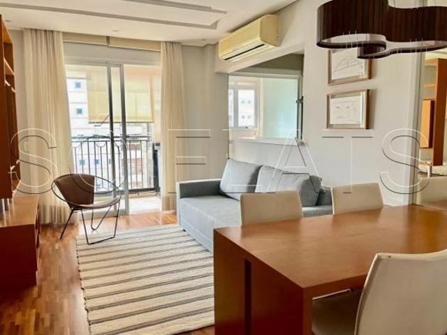 Diogo Home Studio 41m² à venda na Vila Nova Conceição | Varanda, vaga e alto padrão