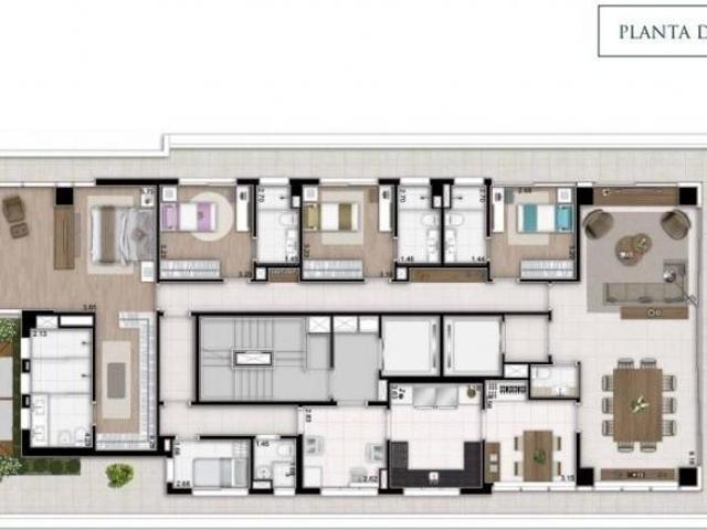 Diamani Ibirapuera 544m² 4 suites 5 vagas piscina privativa alto padrão 2º andar