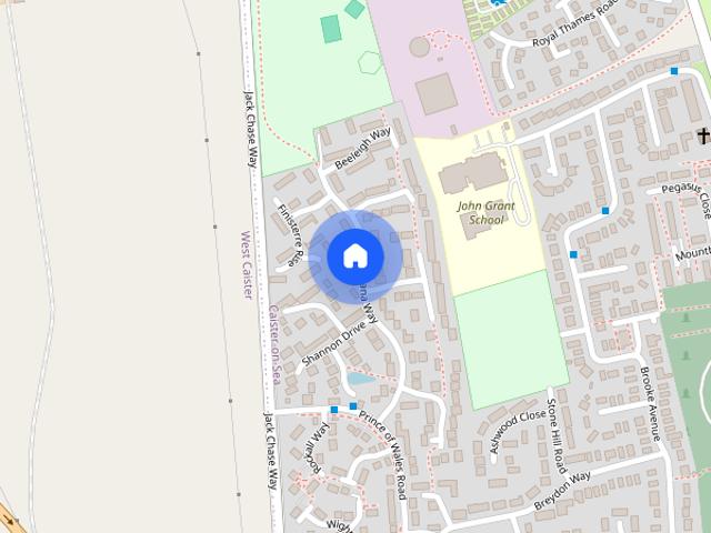 Diana Way, Caister
