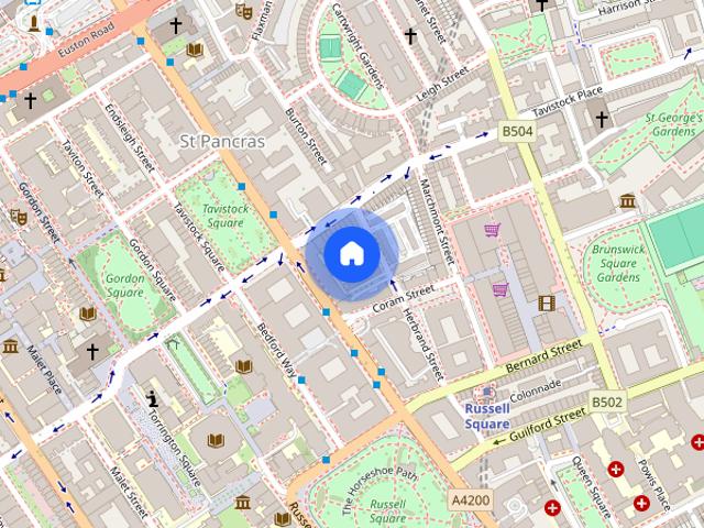 Dickens House, Herbrand Street, London, WC1N