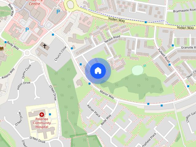 Dickins Walk, Peterlee, County Durham, SR8