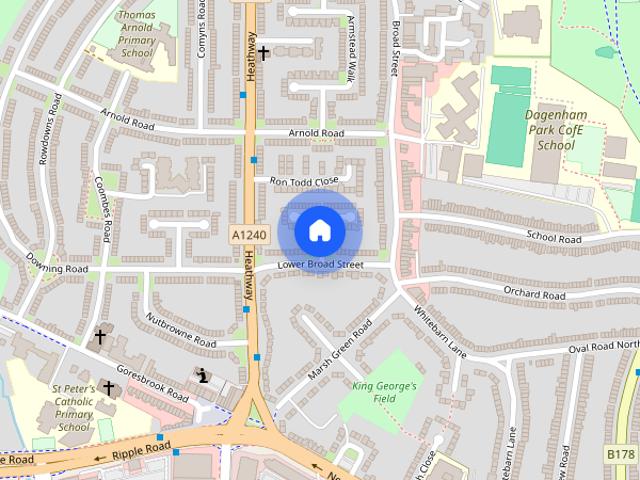 Digby Gardens, Dagenham, Essex, RM10
