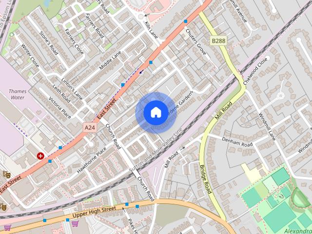 Dirdene Gardens, Epsom, KT17