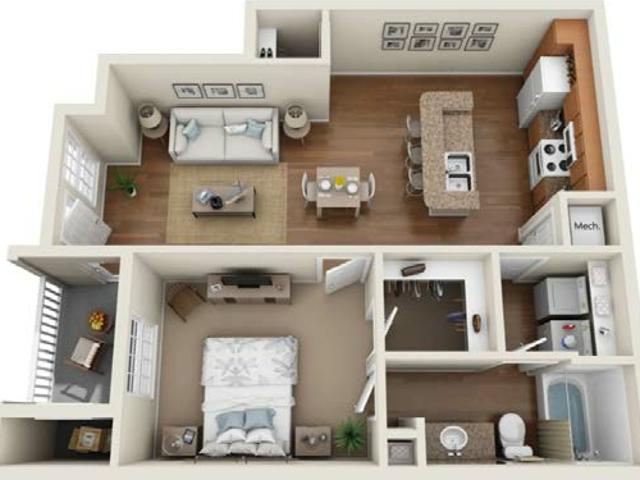 Discovery at Mountain View 1 Bedroom Apartment for Rent at 5000 Mountain Springs Rd, Antioch, TN 37013