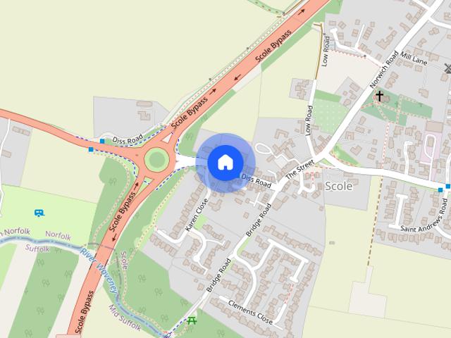 Diss Road, Scole