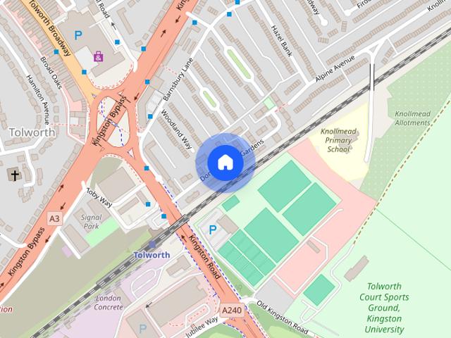 Donald Woods Gardens, Surbiton, Kingston upon Thames, KT5