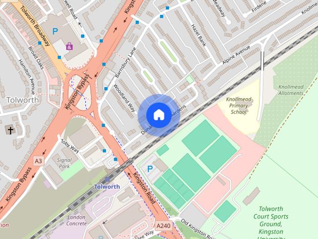 Donald Woods Gardens, Surbiton, KT5