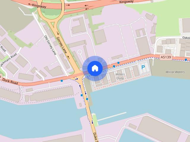 Dock Road, Birkenhead, Wirral, Merseyside, CH41