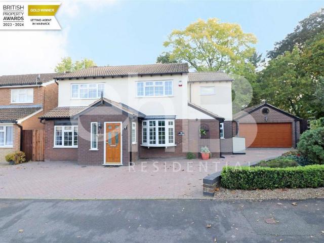Dodd Avenue, Off Myton Road, Warwick 5 bed detached house to rent £2,300 pcm £531 pw