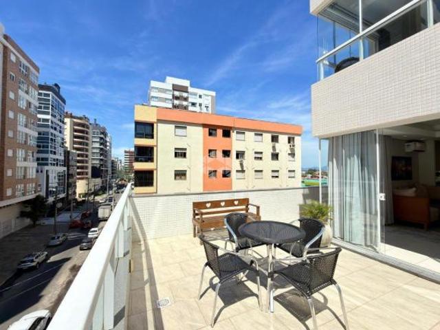 Dois dormitórios com terraço mobiliado e climatizado Zona nova capão da canoa RS