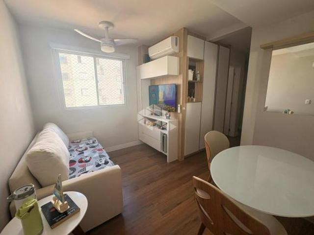 Dois quartos com vaga e infra completa, no Centro de Canoas