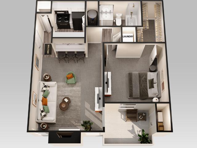 Dolce Vita at Three60 Apartments 1 Bedroom Apartment for Rent at 1108 Wynncrest Ln, Arlington, TX 76006