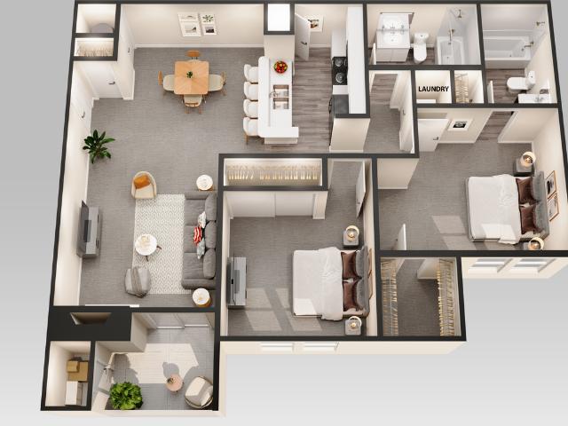 Dolce Vita at Three60 Apartments 2 Bedroom Apartment for Rent at 1108 Wynncrest Ln, Arlington, TX 76006