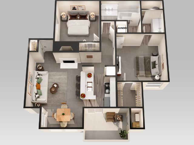 Dolce Vita at Three60 Apartments 2 Bedroom Apartment for Rent at 1108 Wynncrest Ln, Arlington, TX 76006