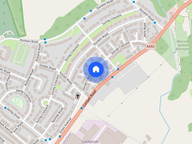 Dorset Crescent, Moorside, Consett, DH8