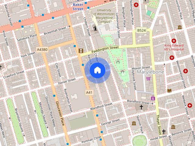 Dorset Street, Marylebone, London, W1U