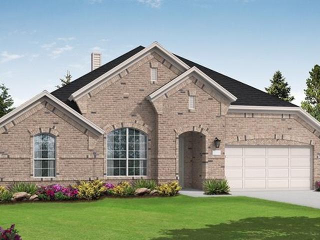 Double Oak Plan Mustang Lakes Community
