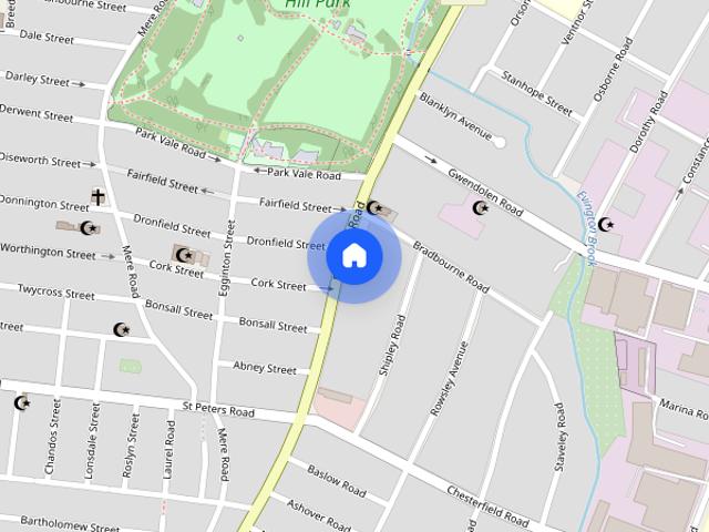 Double room, East Park Road, Leicester