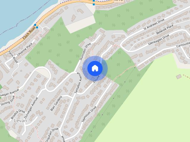 Doune Gardens, Gourock, PA19