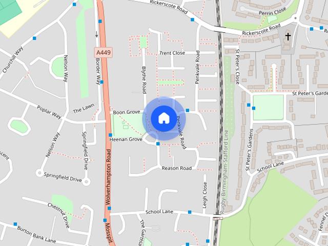 Dove Close, Stafford, Staffordshire, ST17