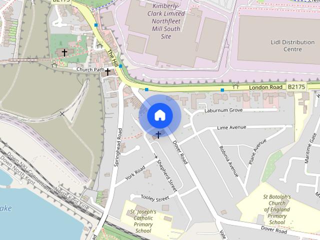 Dover Road, Northfleet, Gravesend, Kent, DA11