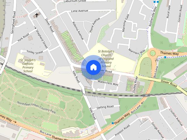 Dover Road, Northfleet, Gravesend, Kent, DA11