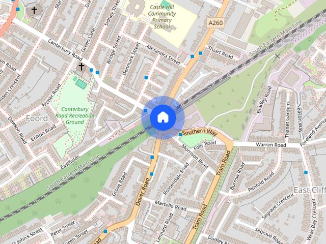 Dover Road, Folkestone, CT20