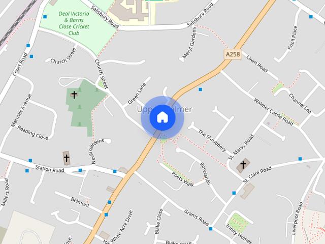 Dover Road Walmer CT14
