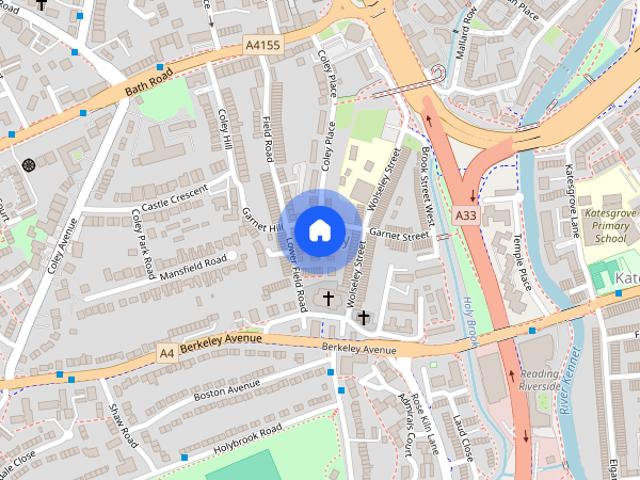 Dover Street, Reading, Berkshire, RG1