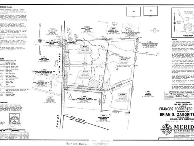 Dow Rd, Hollis, Plot For Sale