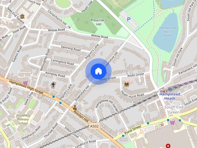 Downshire Hill, Hampstead, London, NW3