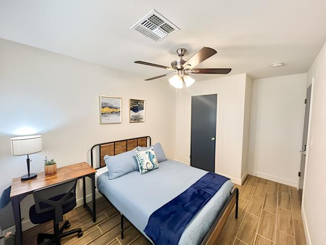 Downtown Chandler area. Close to stop, freeway, shopping. Private Rooms in a Secure Home — Utilities, Wi Fi & Cleaning Supplies Included! Responsive, Reliable, Owner Managed Living Spaces