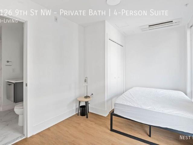 DOWNTOWN DC | Furnished | Utilities Included | Private Bath | 4 Person Suite