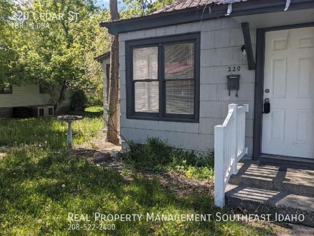 Downtown Idaho Falls! 1 Bedroom, 1 Bathroom Apartment for Rent with Large Yard! By Real Property Management