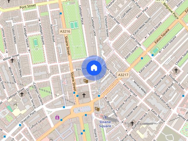D'oyley Street London SW1X