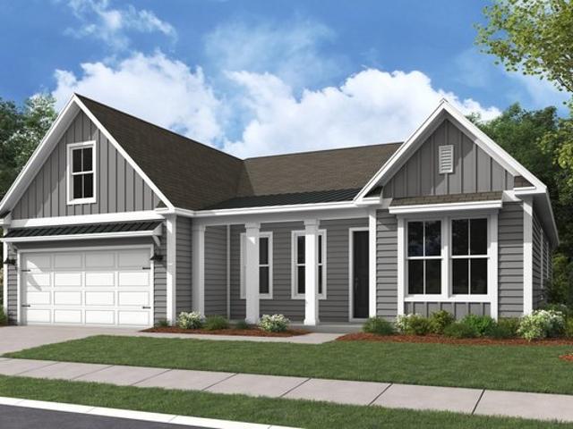Drayton + Bonus Room Plan Tidewater at Lakes of Cane Bay Community