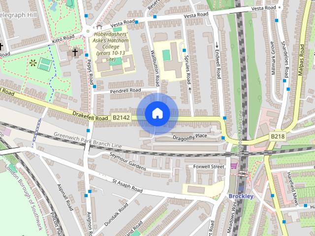 Drakefell Road, Brockley