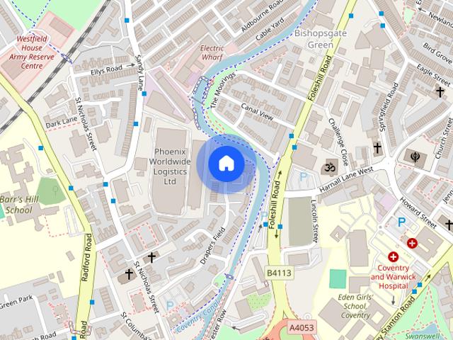 Drapers Fields, Canal Basin, Coventry, West Midlands, CV1