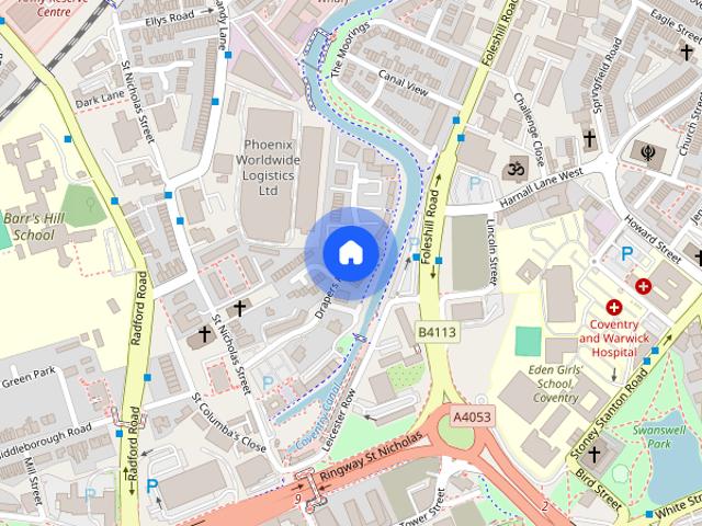 Drapers Fields, Canal Basin, Coventry, West Midlands, CV1