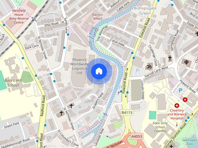 Drapers Fields, Canal Basin, Coventry, West Midlands, CV1