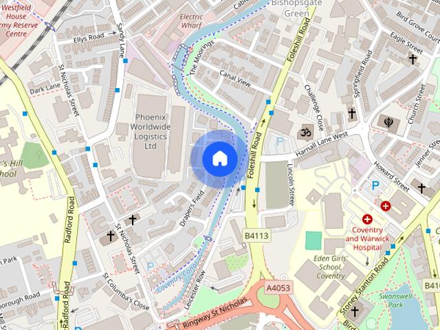 Drapers Fields, Canal Basin, Coventry, CV1
