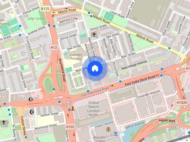 Dress makers House, Aberfeldy Village, London, E14