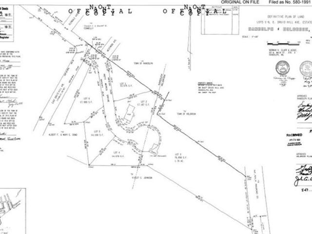 Druid Hill Ave E, Randolph, Plot For Sale